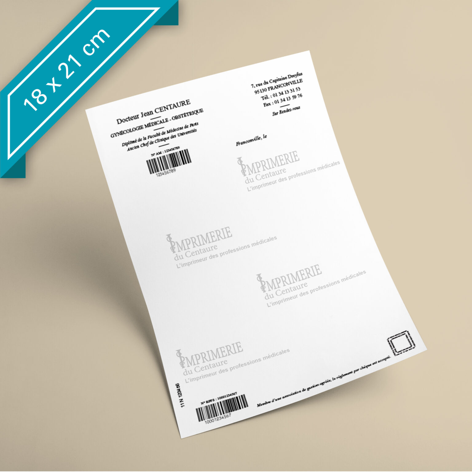 Ordonnances sécurisées - Imprimerie du Centaure